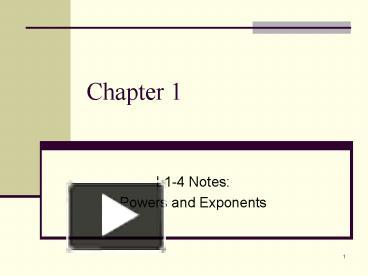 PPT – L1-4 Notes: PowerPoint presentation | free to download - id ...