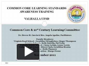 PPT – Common Core PowerPoint presentation | free to view - id: 742f38-ZjM4N