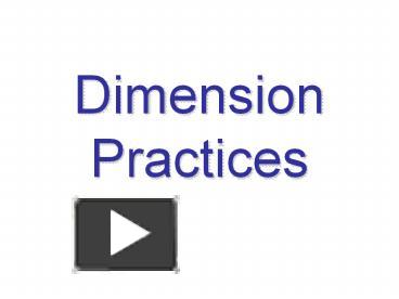 PPT – Linear Dimensions PowerPoint presentation | free to download - id ...