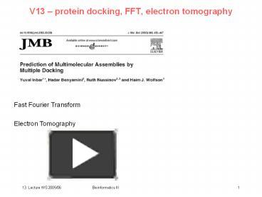 PPT – V13 PowerPoint presentation | free to view - id: 7451d9-YzA0O