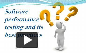 Software performance testing and its best practices presentation | free ...