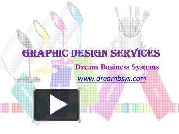 PPT – Graphic Design Services PowerPoint presentation | free to ...