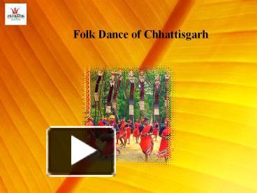 Folk Dance presentation | free to download