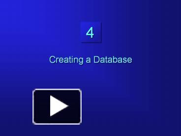 PPT – Creating a Database PowerPoint presentation | free to download ...