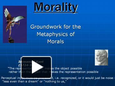 PPT – Morality PowerPoint presentation | free to download - id: 74bd97 ...