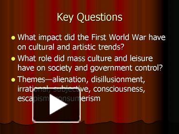 PPT – Key Questions PowerPoint presentation | free to download - id ...