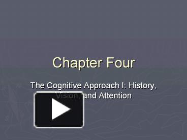 PPT – Chapter Four PowerPoint presentation | free to download - id ...