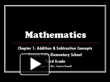 PPT – Mathematics PowerPoint presentation | free to view - id: 74db7e-Mjk5M