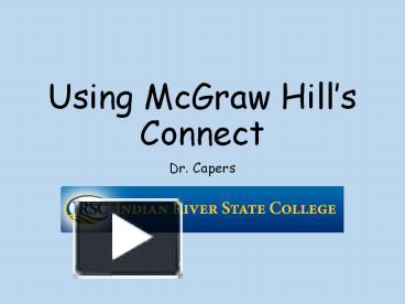 PPT – Using McGraw Hill PowerPoint presentation | free to download - id ...