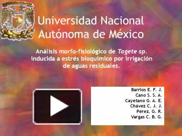 Universidad Nacional Aut presentation | free to view