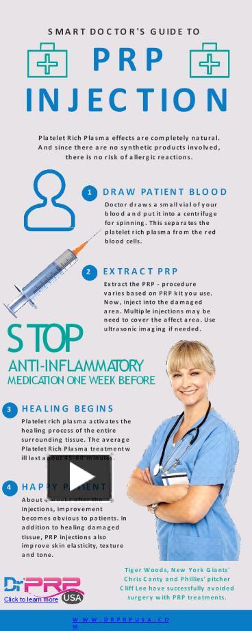 PRP INJECTION presentation | free to download