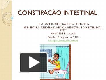 CONSTIPA presentation | free to view