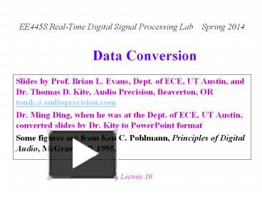 PPT – Data Conversion PowerPoint presentation | free to download - id ...