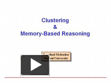 Clustering presentation | free to download