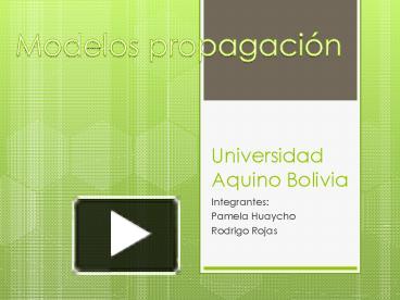PPT – Universidad Aquino Bolivia PowerPoint presentation | free to ...