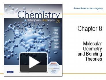 PPT – Molecular Geometry and Bonding Theories PowerPoint presentation ...