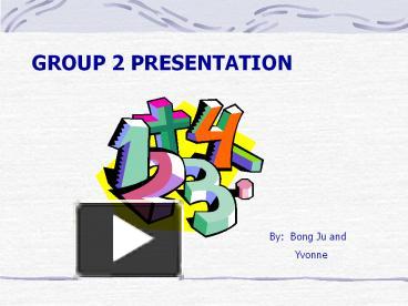 PPT – GROUP 2 PRESENTATION PowerPoint presentation | free to download ...