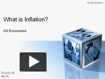 PPT – What is Inflation? PowerPoint presentation | free to download ...