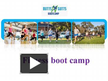 PPT – Fitness boot camp PowerPoint presentation | free to download - id ...