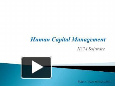 HCM Software presentation | free to download