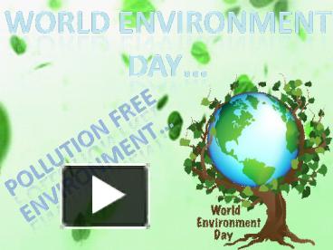 Save the Environment presentation | free to download