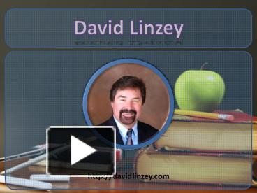 PPT – David Linzey | Executive Director PowerPoint presentation | free ...