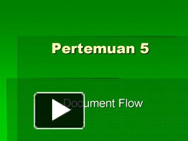 PPT – Pertemuan 5 PowerPoint presentation | free to download - id ...