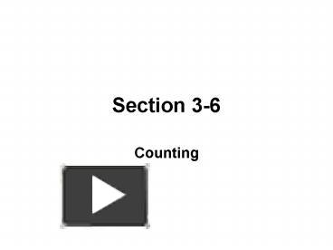 Counting presentation | free to view