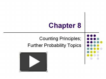 Counting Principles; presentation | free to download
