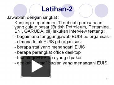 Latihan-2 presentation | free to download