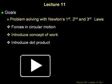 PPT – Physics 207: Lecture 2 Notes PowerPoint presentation | free to ...