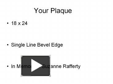 Your Plaque presentation | free to download