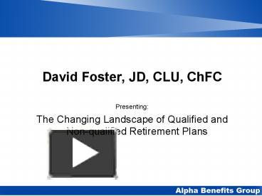 Executive Compensation Benefits. Incentive Bonus Plans .. presentation ...