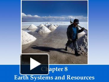 PPT – Earth Systems and Resources PowerPoint presentation | free to ...