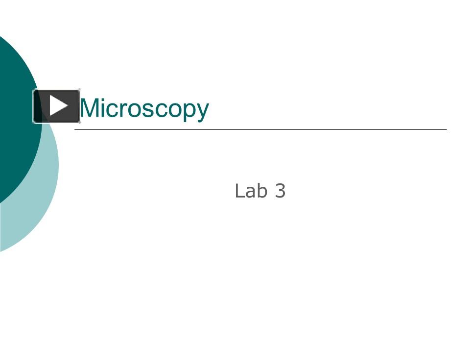 PPT – Microscopy PowerPoint presentation | free to download - id ...