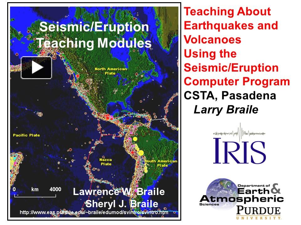 PPT – Seismic/Eruption Classroom Teaching Strategies PowerPoint ...