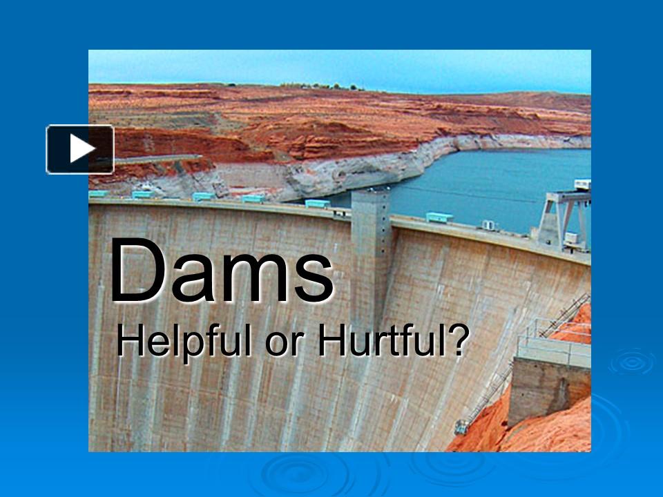 Dams presentation | free to download