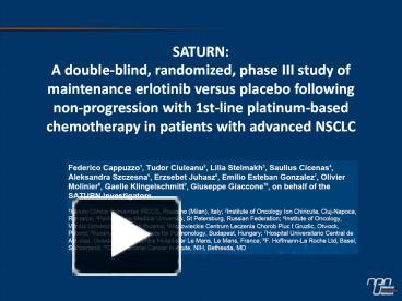 PPT – SATURN: PowerPoint presentation | free to download - id: 77331d-ZTlhZ