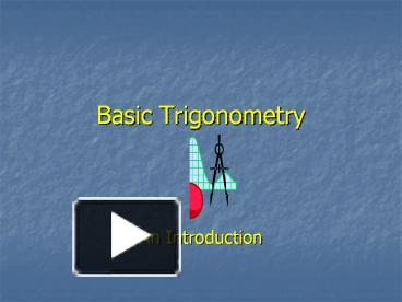 Basic Trigonometry presentation | free to download