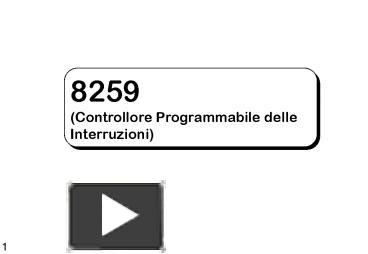PPT – 8259 Programmable Interrupt Controller PowerPoint presentation ...