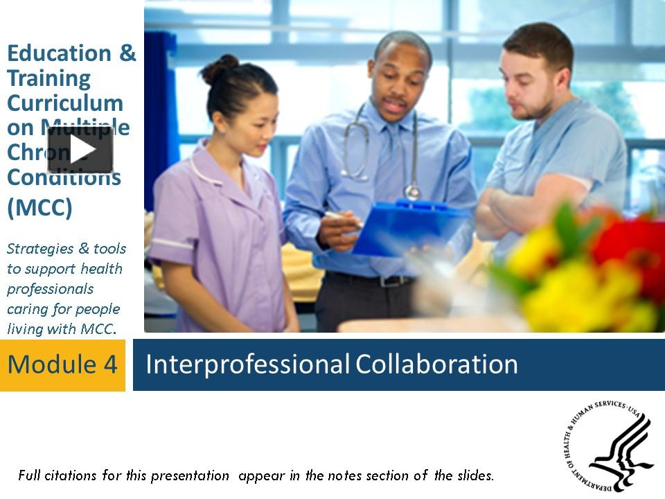 Interprofessional Collaboration presentation | free to download