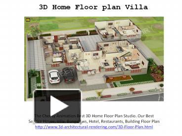 3d home floor plan presentation | free to download