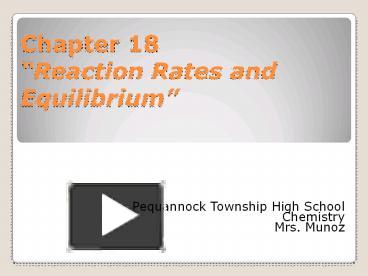 PPT – Chapter 18 PowerPoint presentation | free to download - id ...