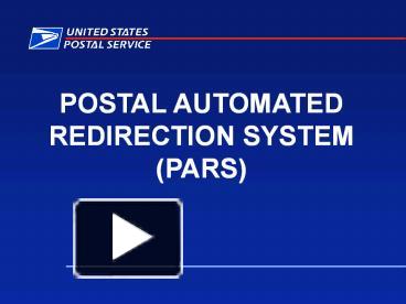 PPT – PARS Overview PowerPoint presentation | free to view - id: 77d786 ...