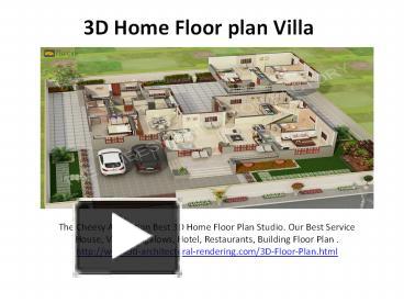 PPT – 3d floor plan PowerPoint presentation | free to download - id ...