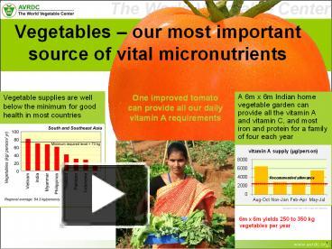 Vegetables presentation | free to download