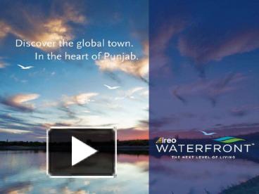 PPT – Ireo Waterfront Ludhiana PowerPoint presentation | free to ...