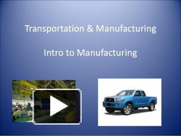 PPT – Transportation PowerPoint presentation | free to download - id ...