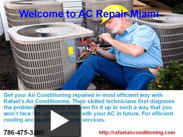 PPT – Welcome to AC Repair Miami PowerPoint presentation | free to ...