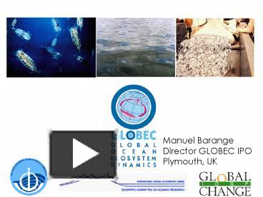 Manuel Barange presentation | free to view